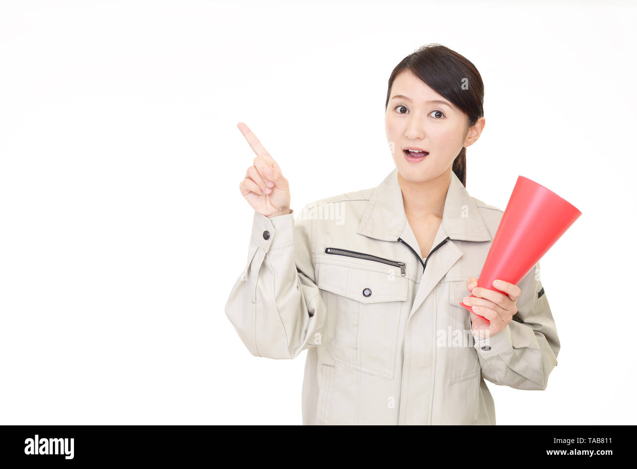 Japanese pointing finger hi-res stock photography and images - Alamy