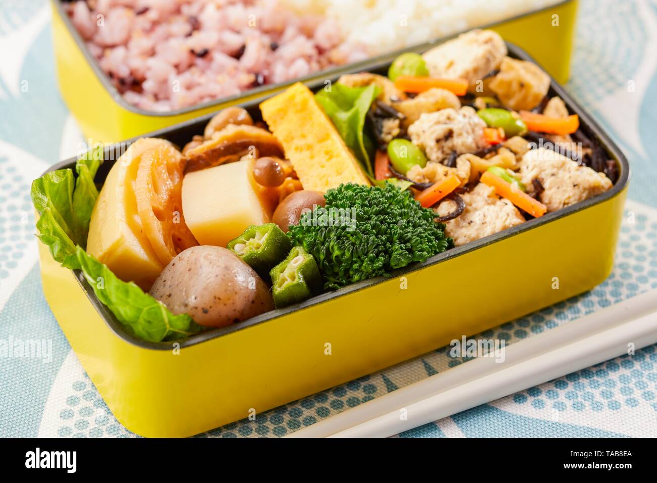Bento Box Stock Photo Alamy