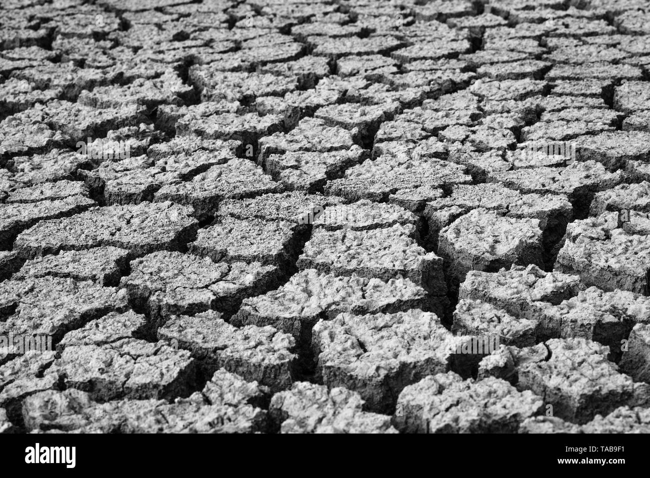 Dry cracked clay texture earth background Stock Photo - Alamy