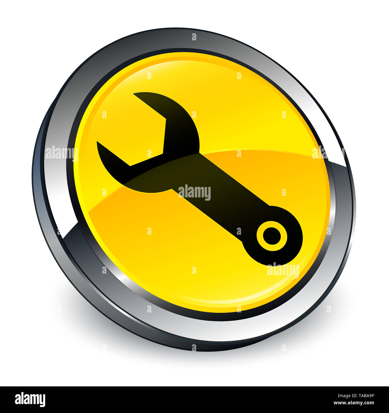 Abstract 3d illustration wrench hi-res stock photography and images - Alamy