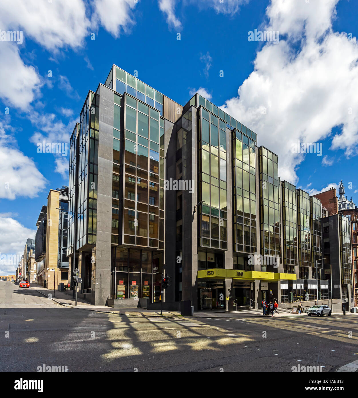 Office building 150 St Vincent Street in Glasgow Scotland UK Stock ...