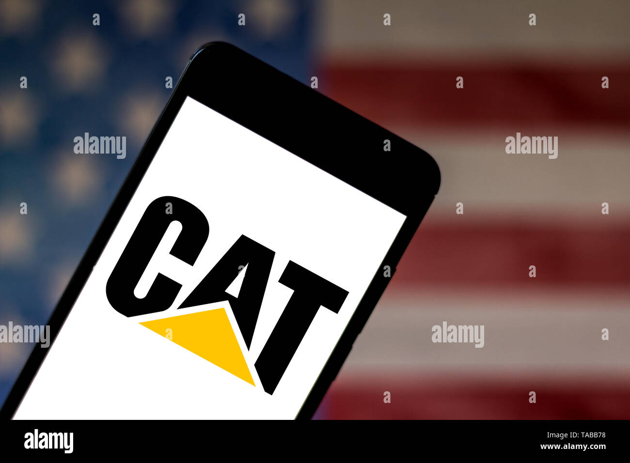 Caterpillar displayed hi-res stock photography and images - Alamy
