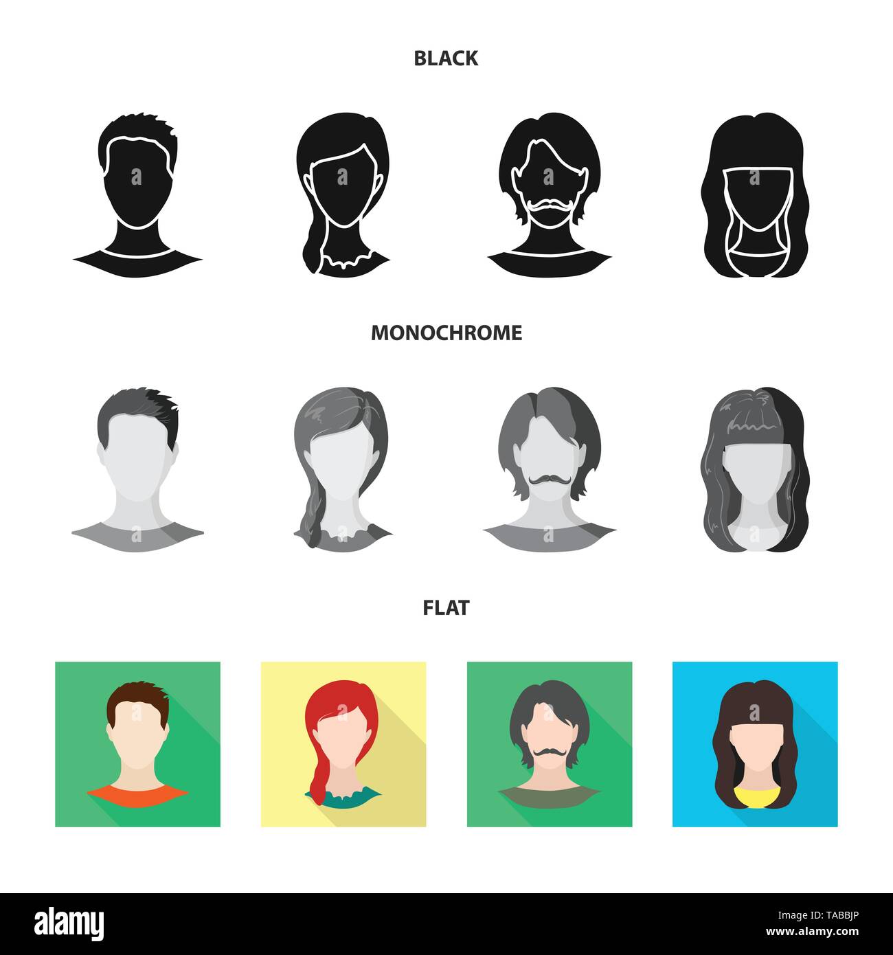 Vector illustration of professional and photo icon. Collection of ...