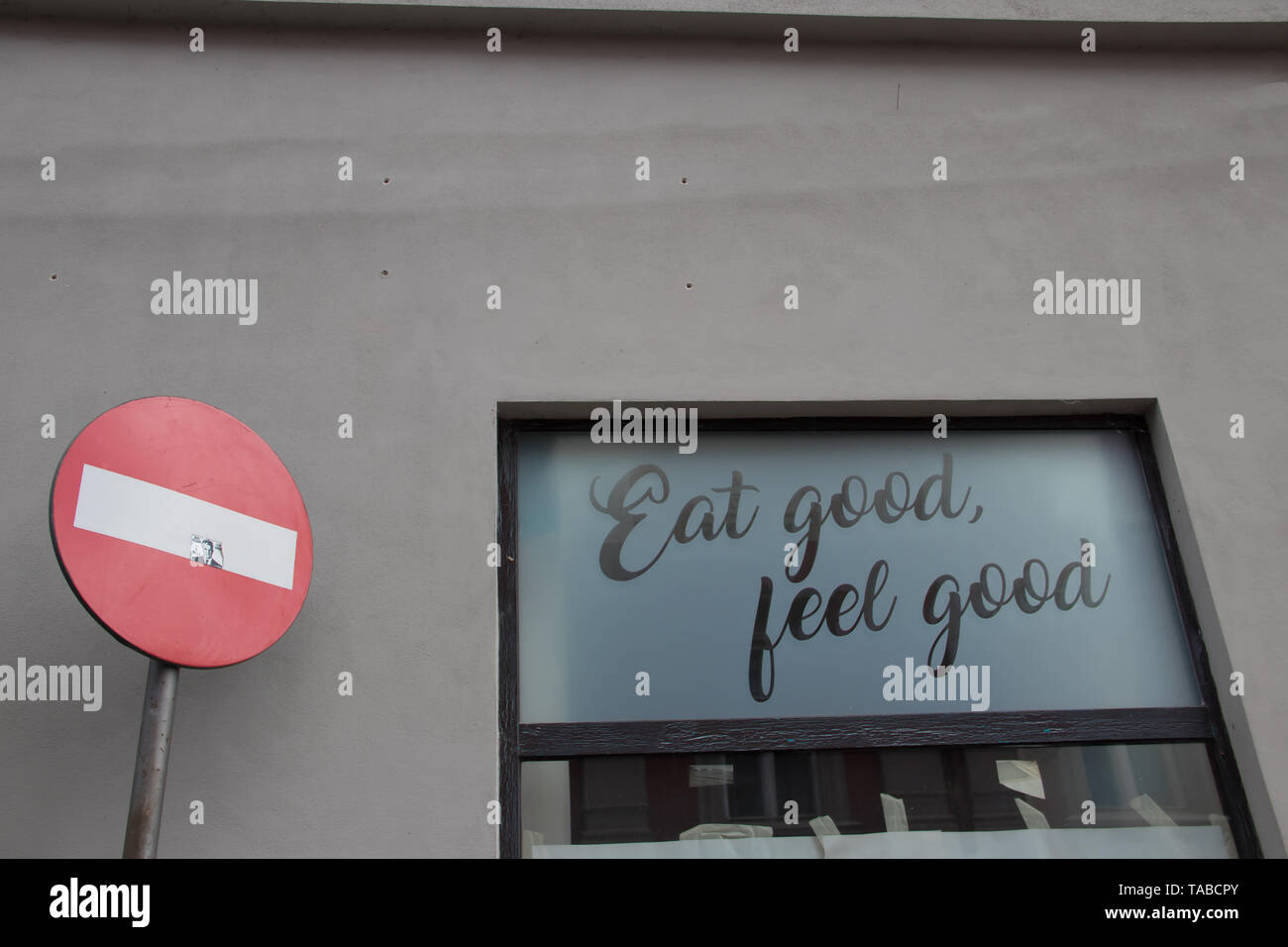 Eat good, feel good, healthy food Stock Photo - Alamy