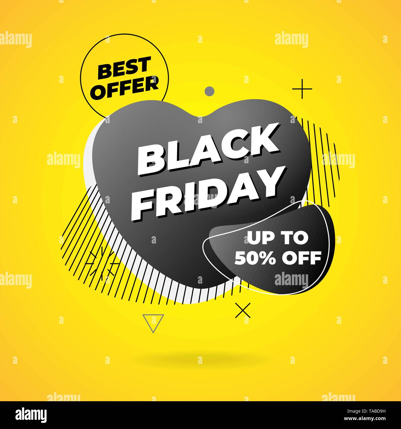Black friday tag in Stock Vector Images - Alamy