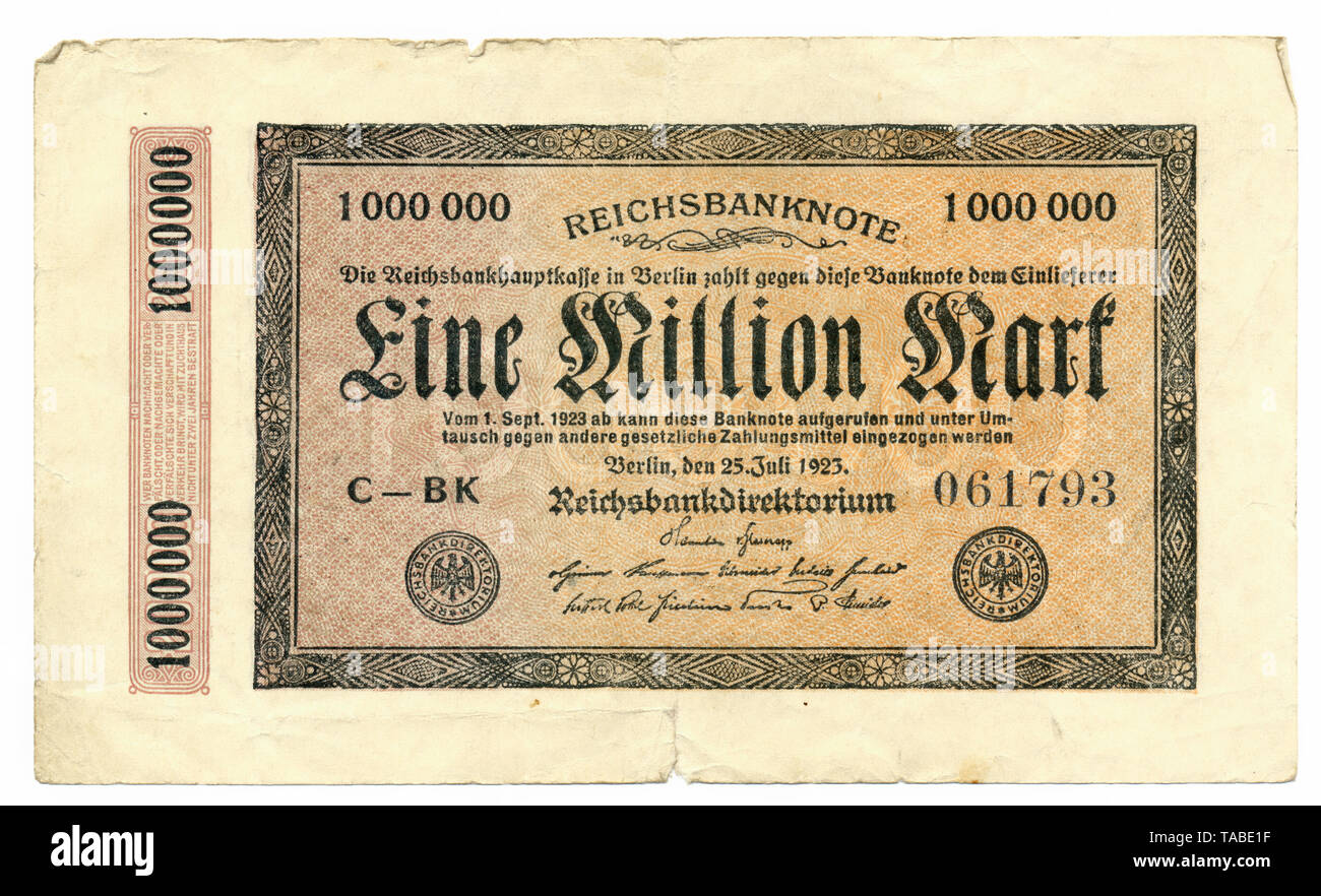 1920 1 mark hi-res stock photography and images - Alamy