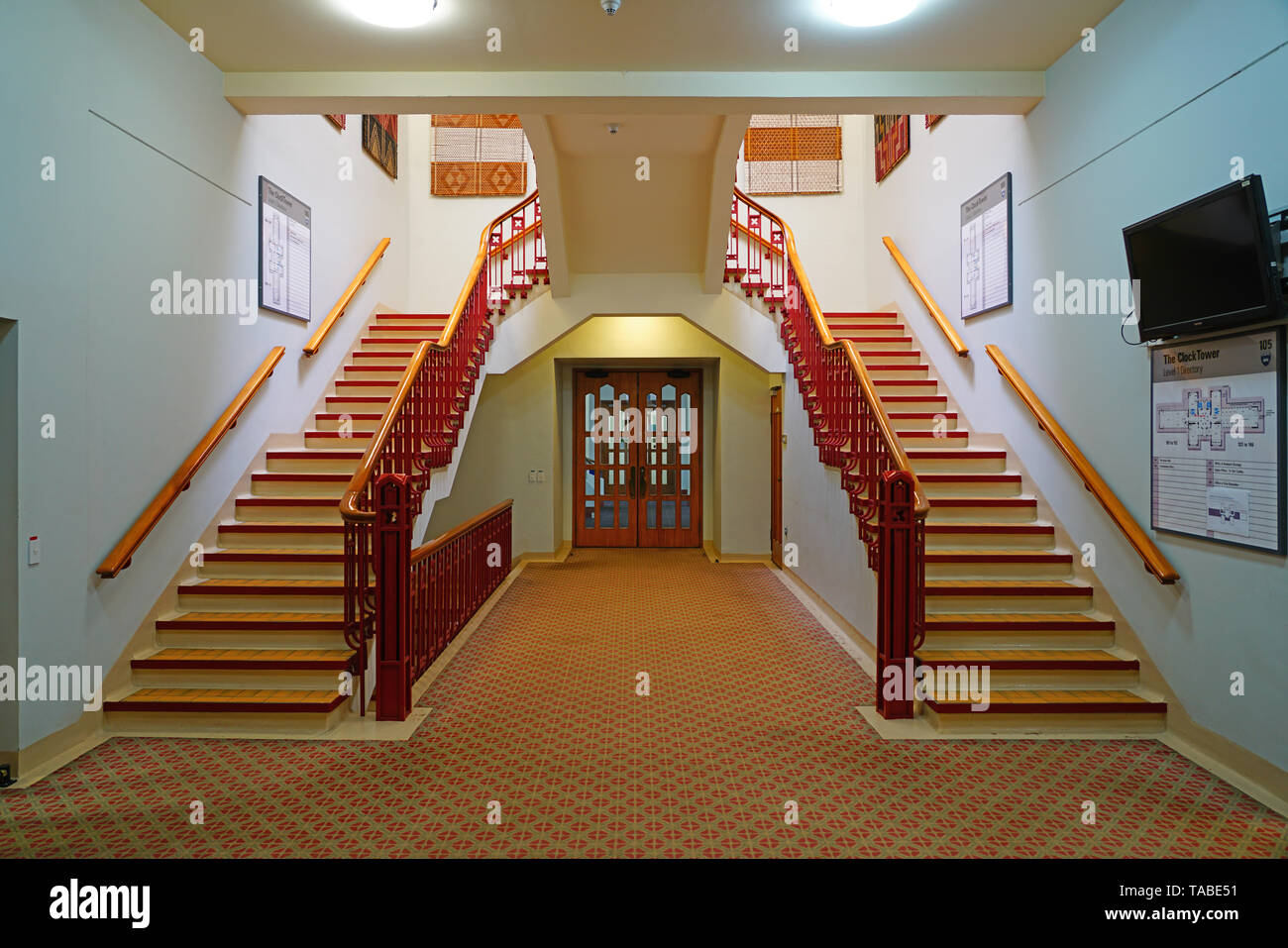 University auckland clock tower hi-res stock photography and images - Alamy