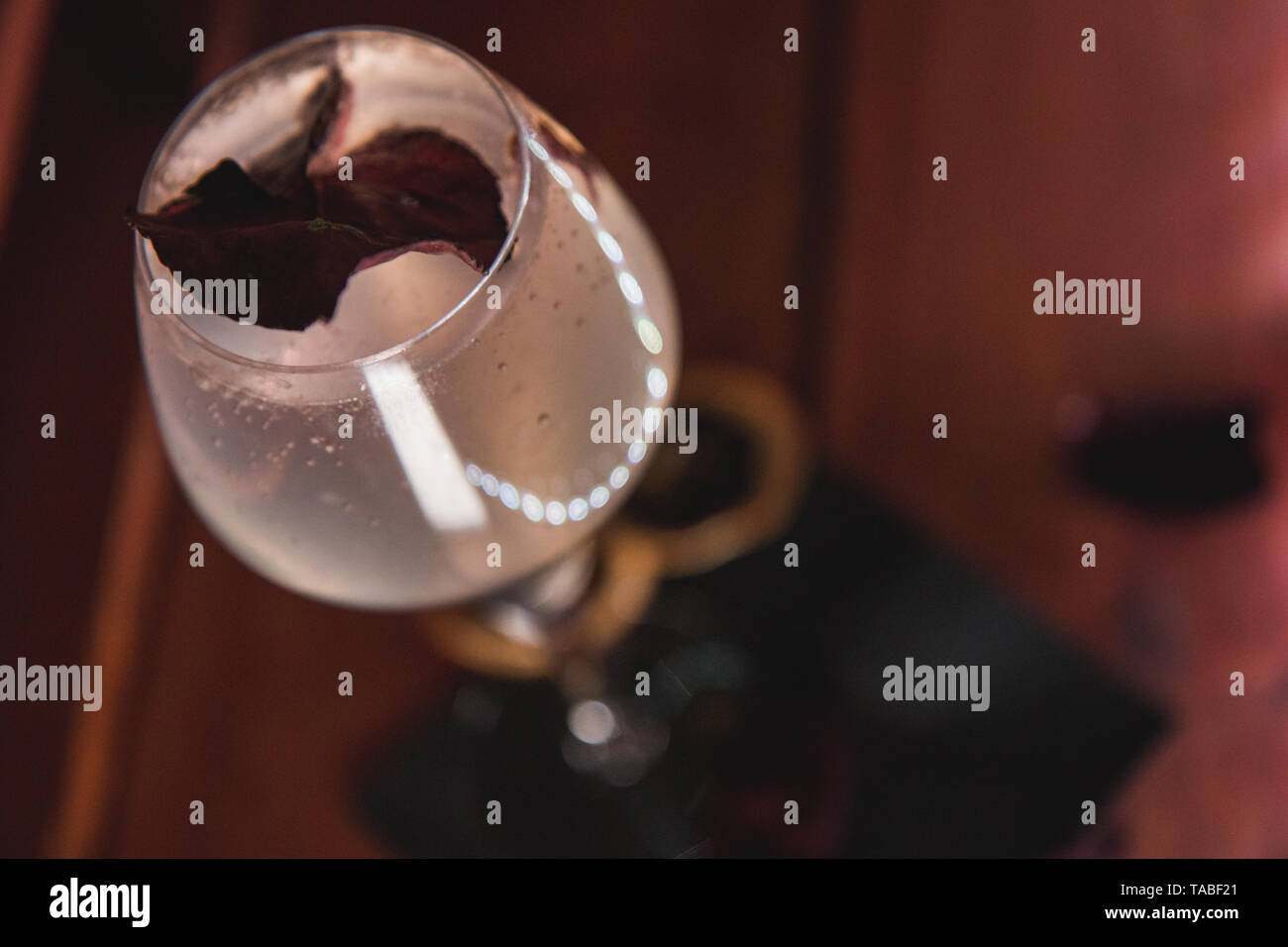 Classic cocktail, sharp image, look from above Stock Photo - Alamy