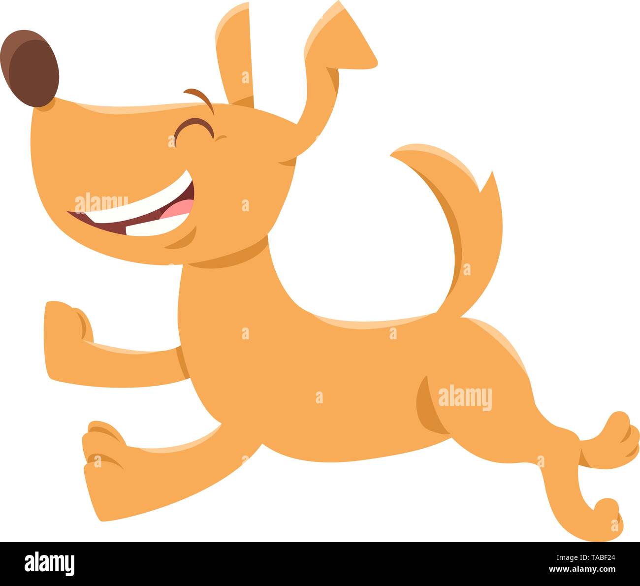 Cartoon Dog Running Animation
