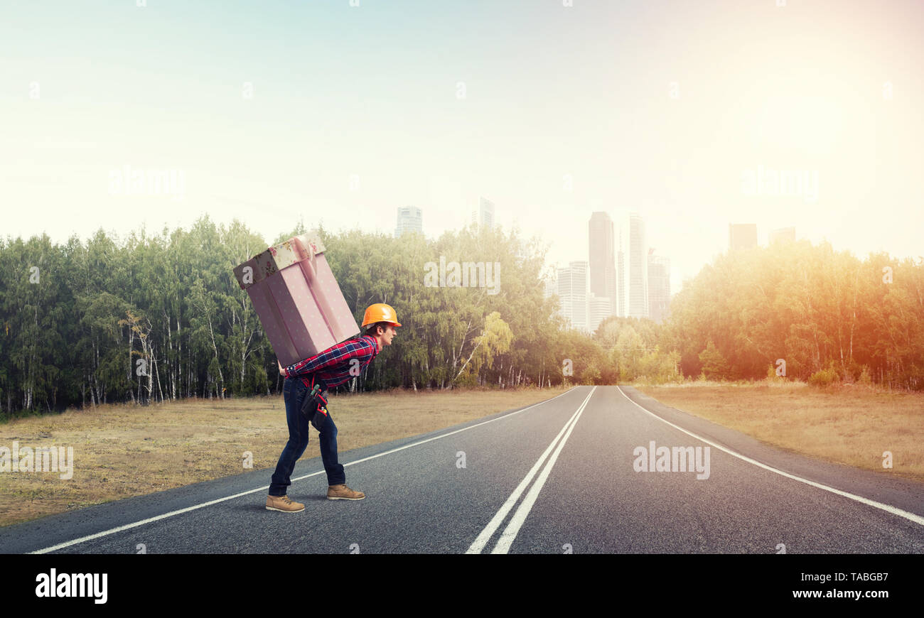Delivery service concept Stock Photo - Alamy