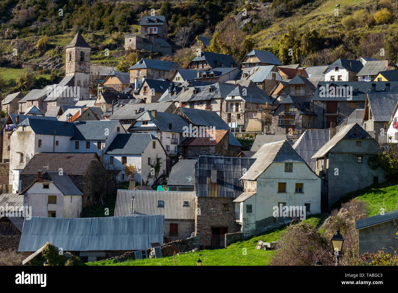 Plan village huesca hi-res stock photography and images - Alamy