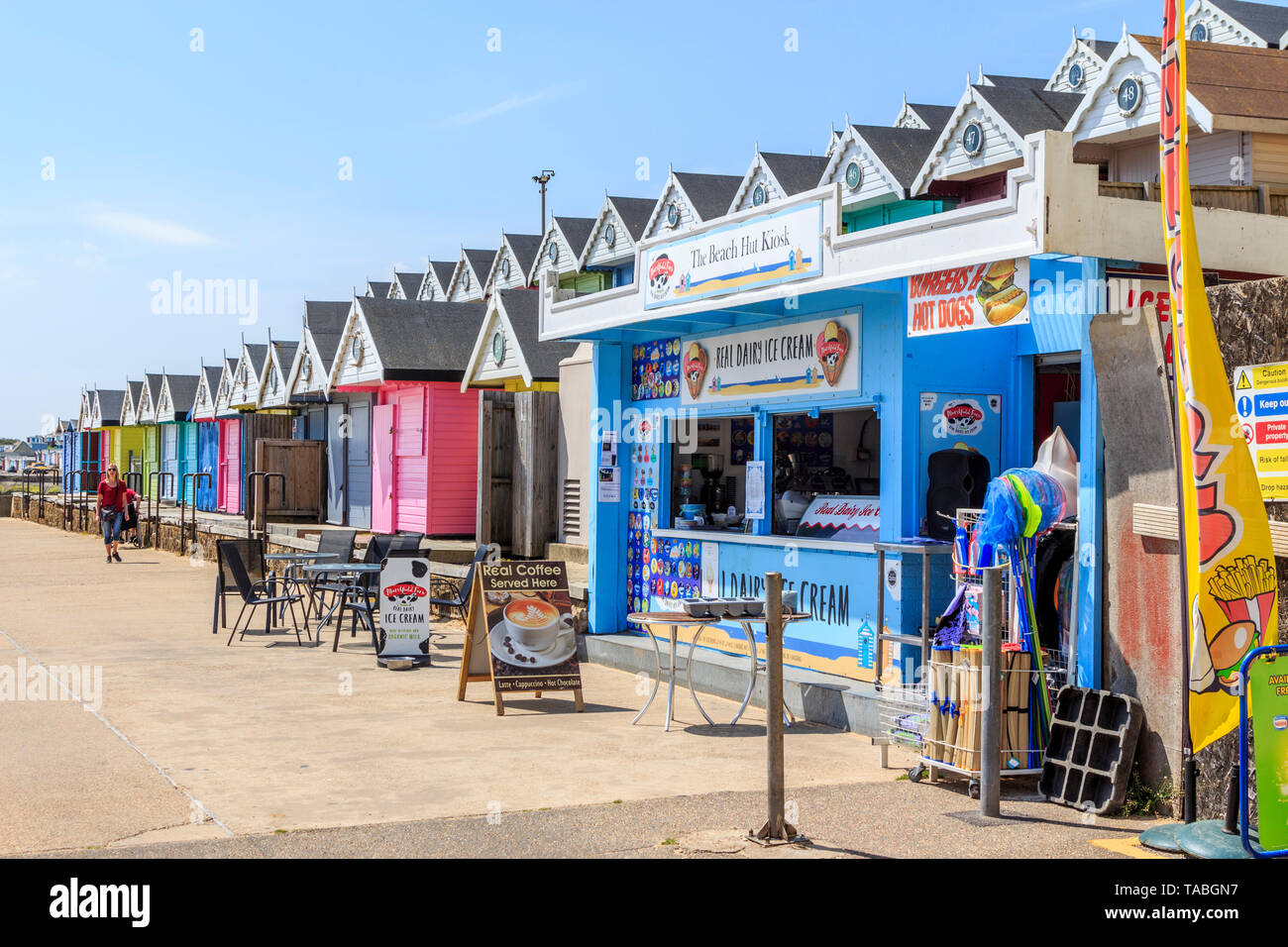 seaside town of walton-on-the-naze, essex, england, uk, gb Stock Photo ...