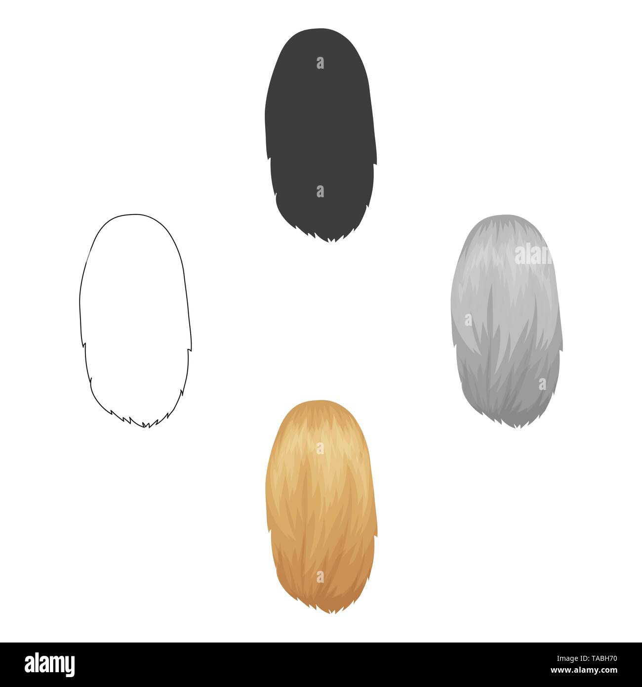 bangs,beauty,blond,braided,cartoon,black,different,dissolved.,fashion ...
