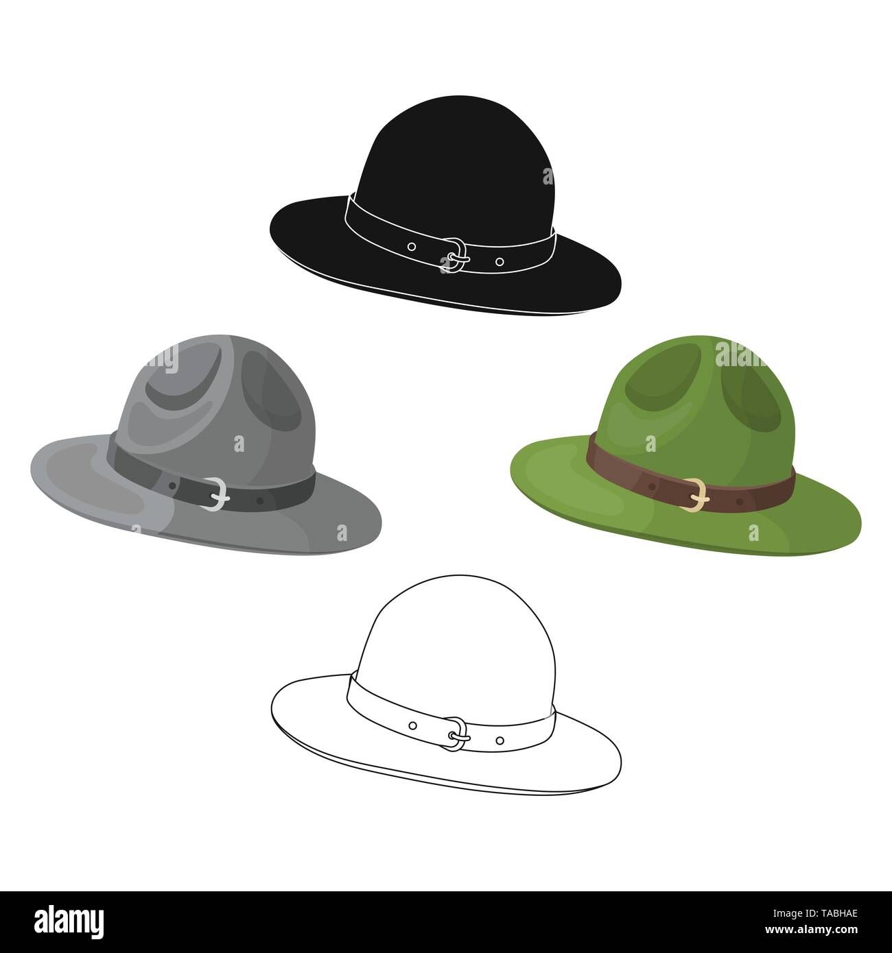 Canadian mountie hat hi-res stock photography and images - Alamy