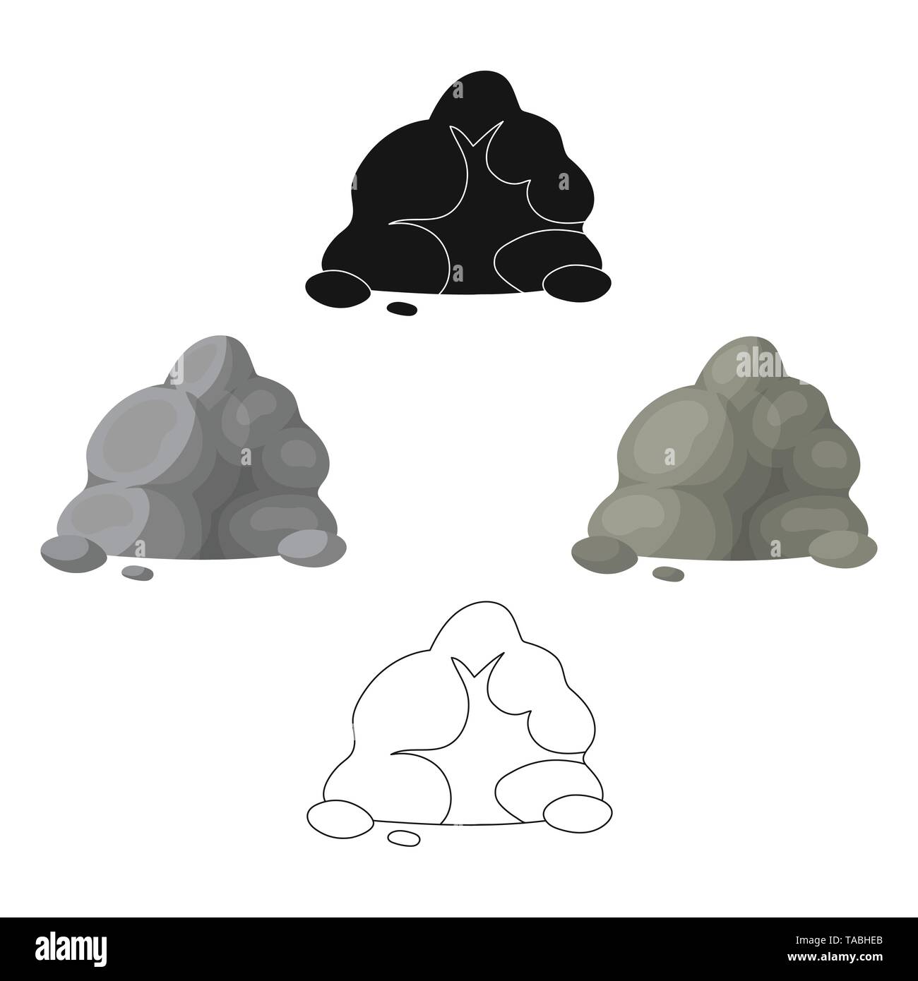 art,background,block,boulder,broken,cartoon,black,cobble,consists ...