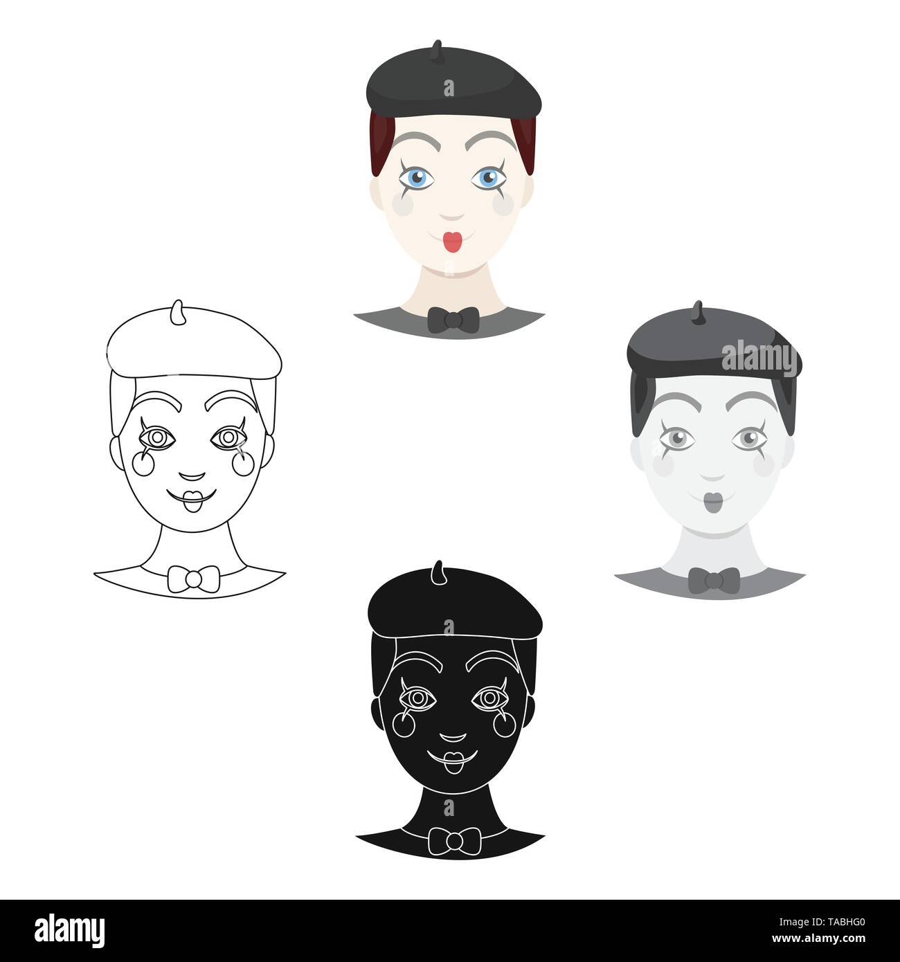 adult,art,artist,beret,cartoon,black,character,comedian,comedy,comic ...