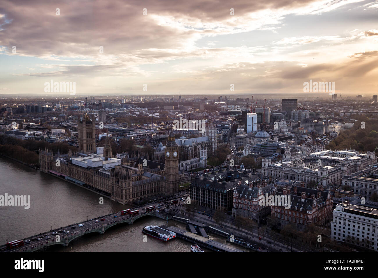 London, England, BigBen, thames river, clock, sunset, buildings ...