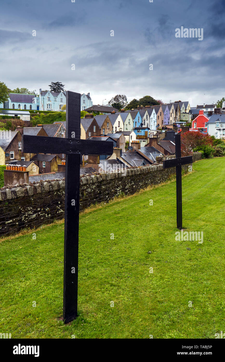 Irish row houses hi-res stock photography and images - Alamy