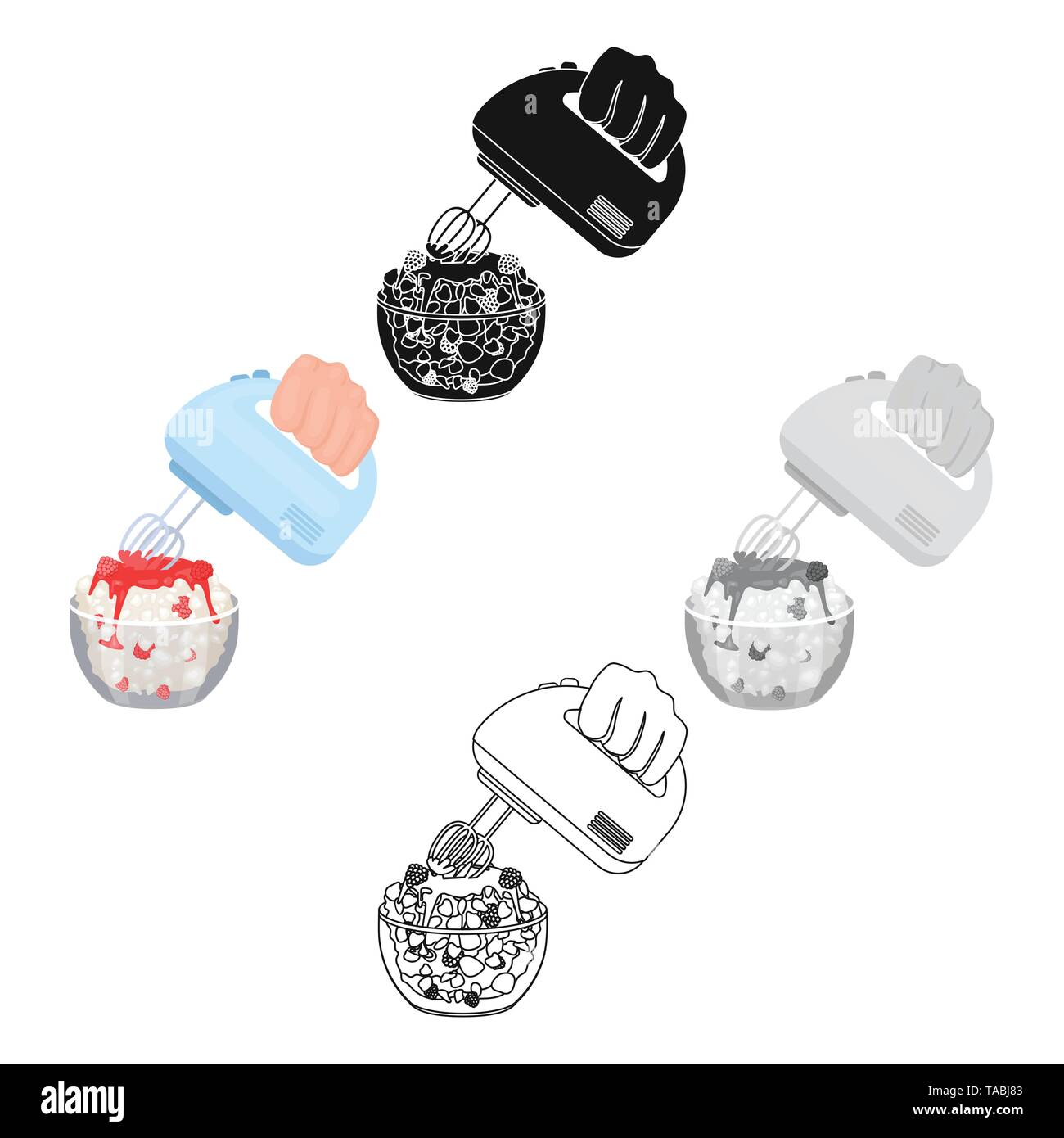 Cooking food cartoon icons in set collection for design. Kitchen ...
