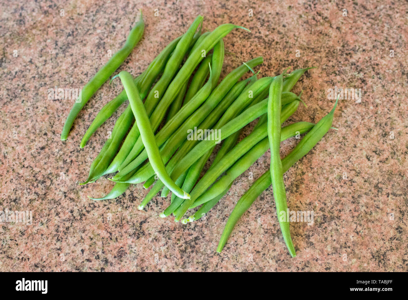 French beans plant uk hi-res stock photography and images - Alamy