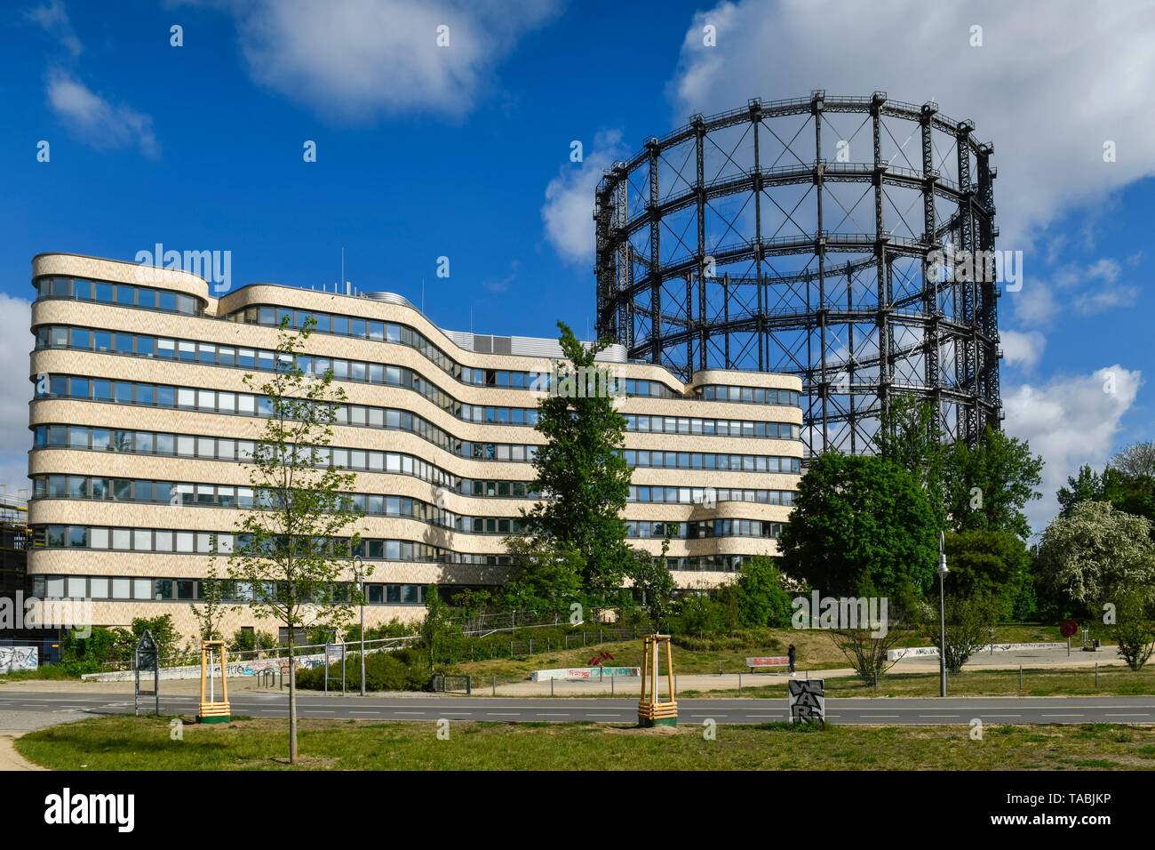 House 14, gasometre, EUREF campus, beauty's mountain, Berlin, Germany ...