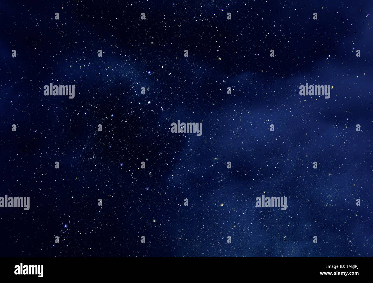 Night Sky with Stars and soft Milky Way Universe as Background or ...