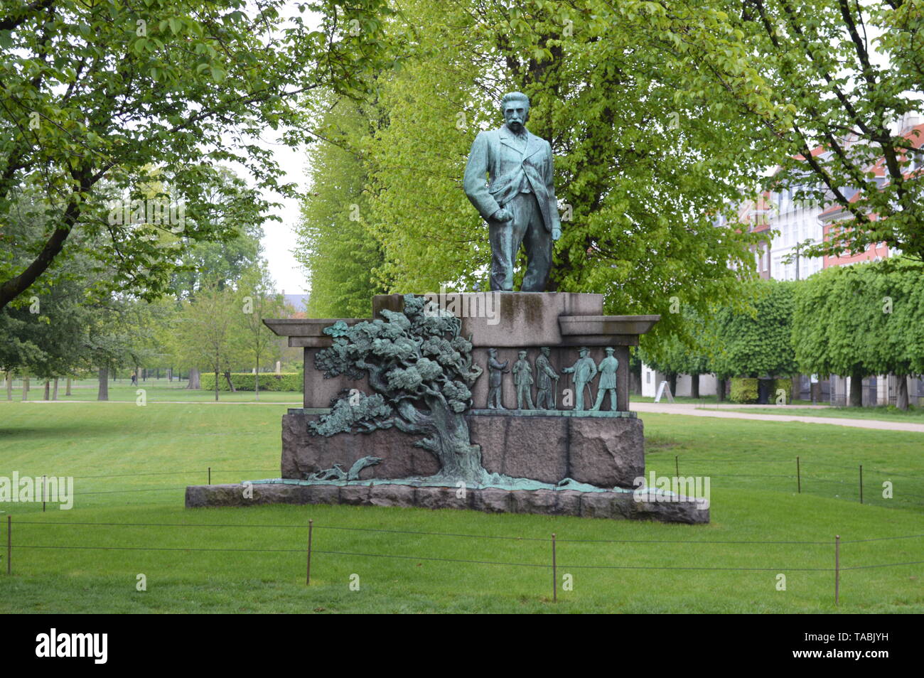King's Statue, Copenhagen, Denmark Stock Photo - Alamy