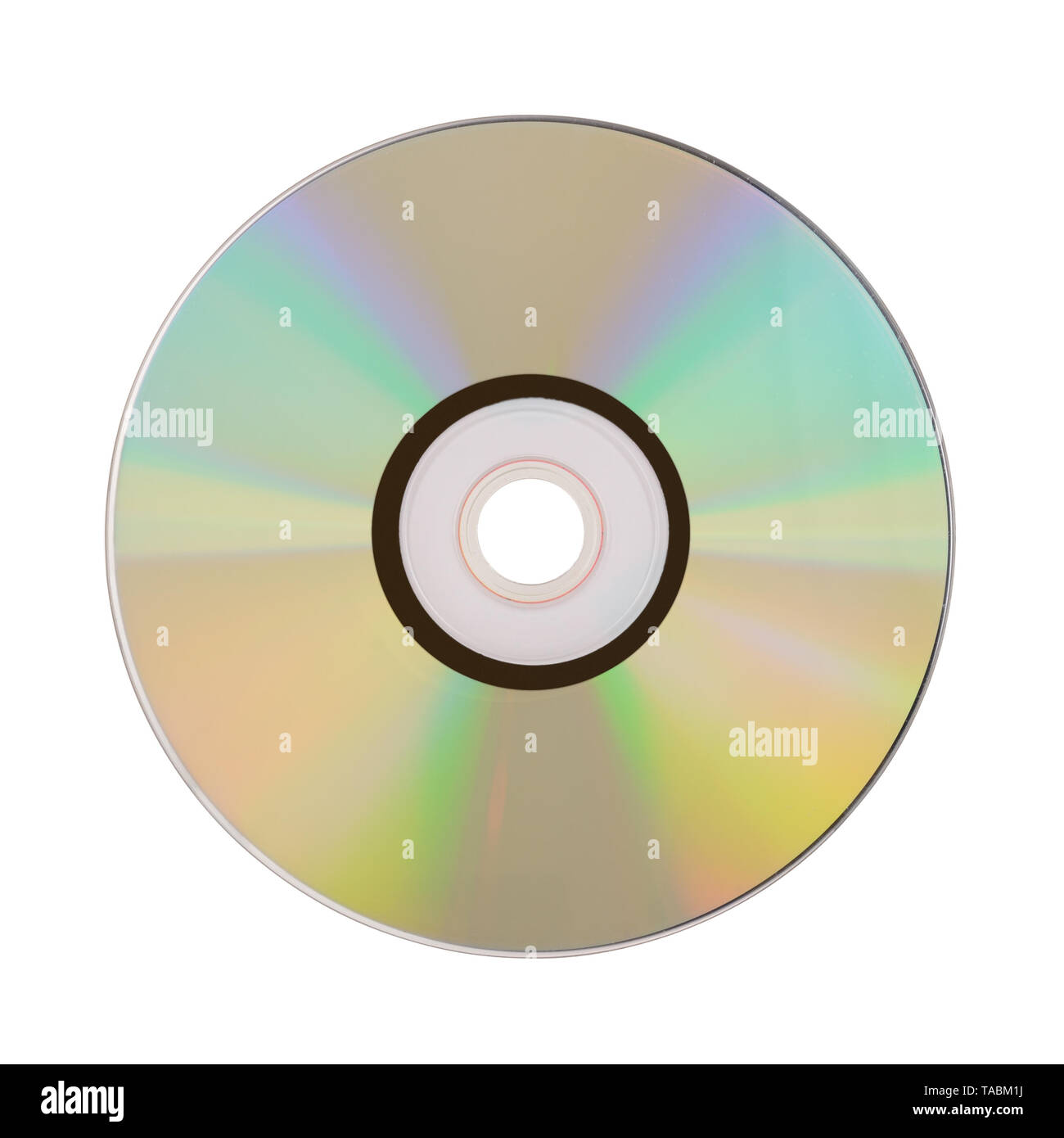 Compact disc isolated on white background. With clipping path Stock ...