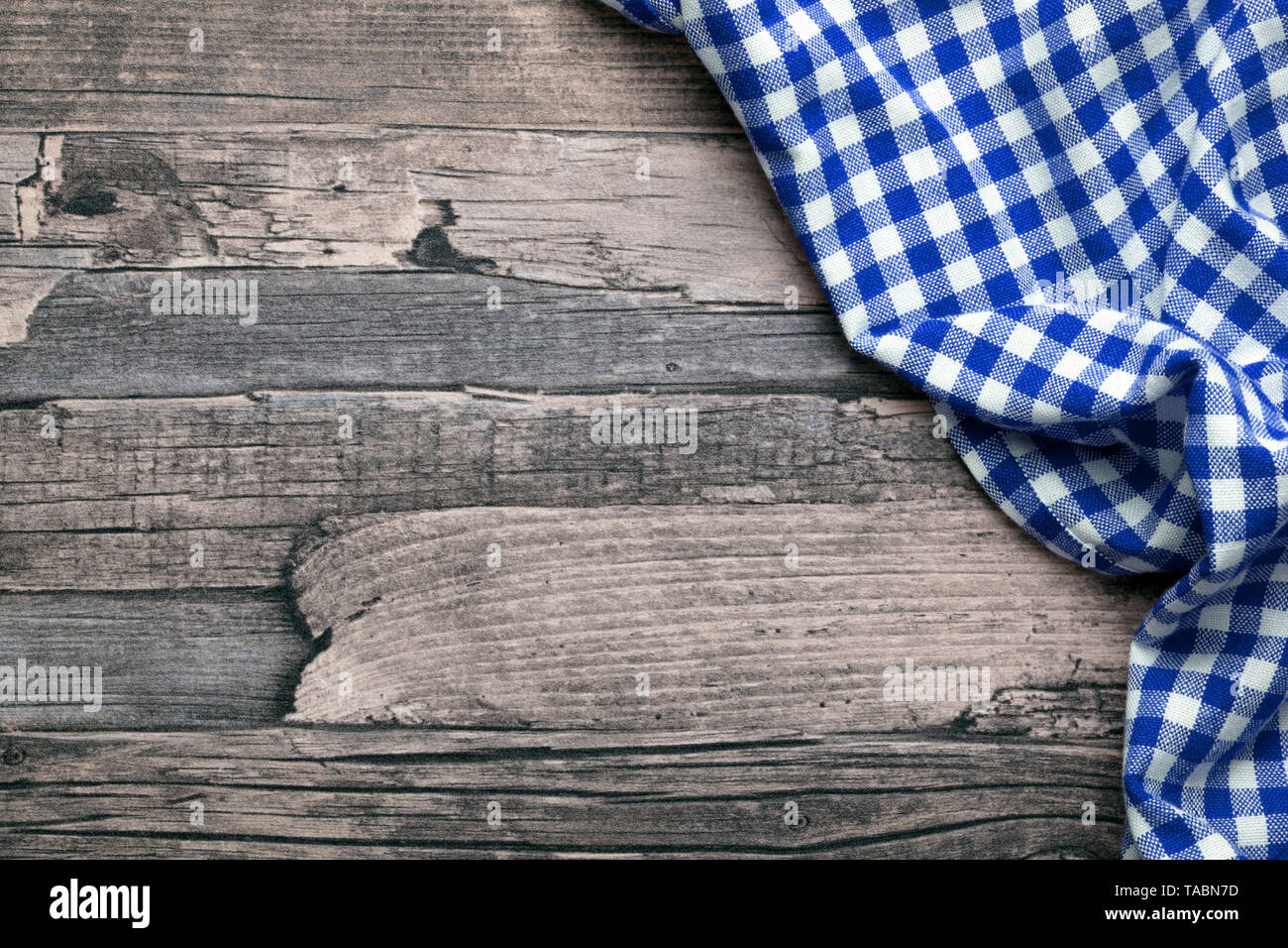 checkered fabric blue Stock Photo - Alamy