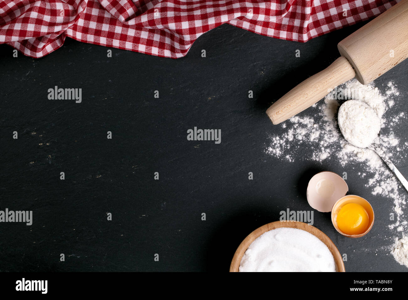 bakery kitchen background Stock Photo - Alamy