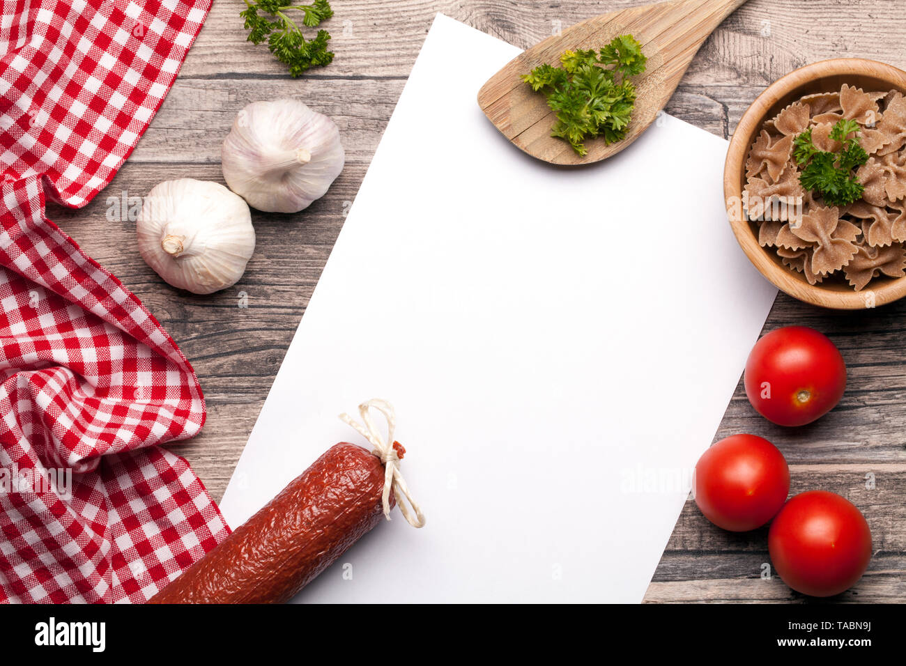 italian food background Stock Photo - Alamy