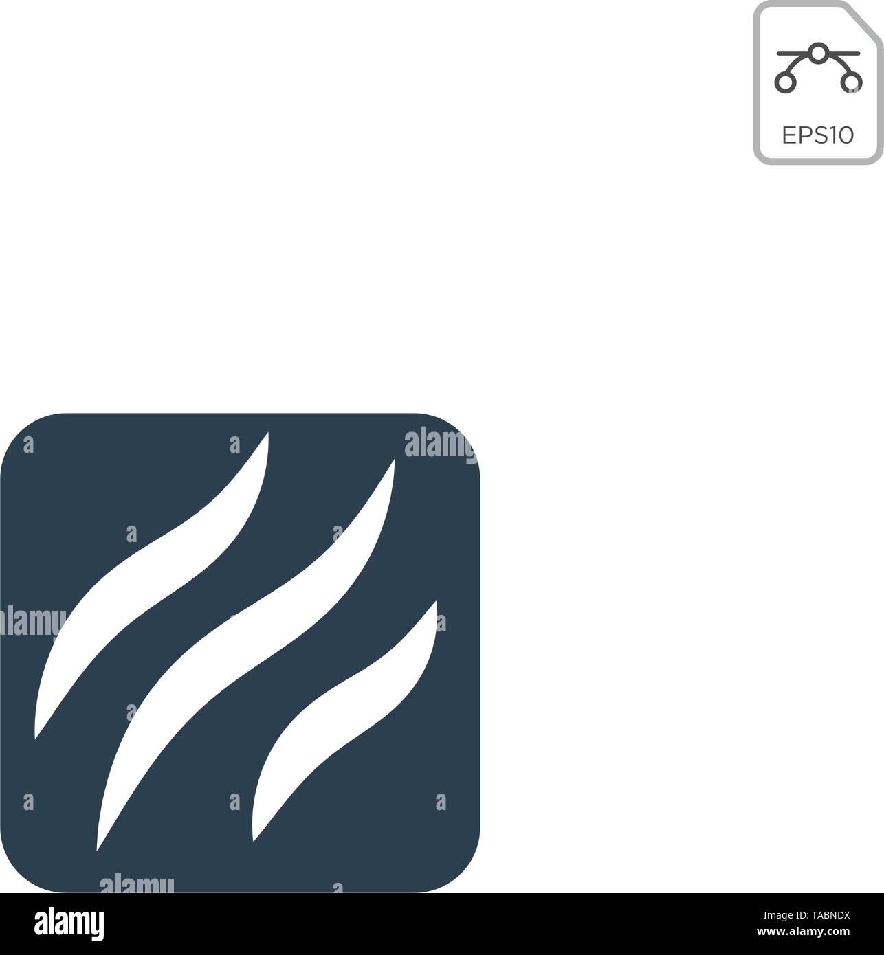 fire flame logo design or minimal icon vector element isolated Stock ...