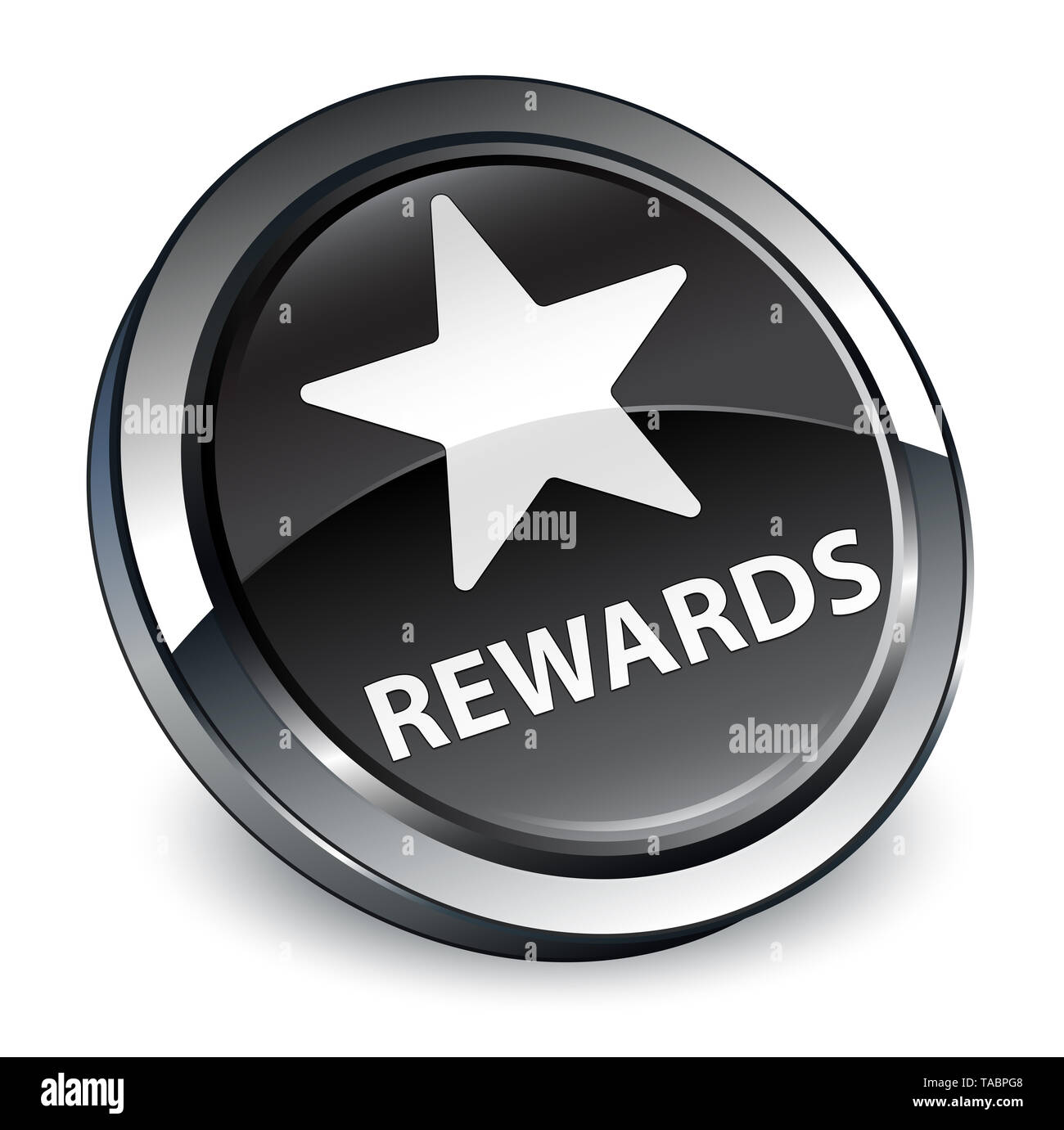 Rewards star icon isolated on hi-res stock photography and images - Alamy