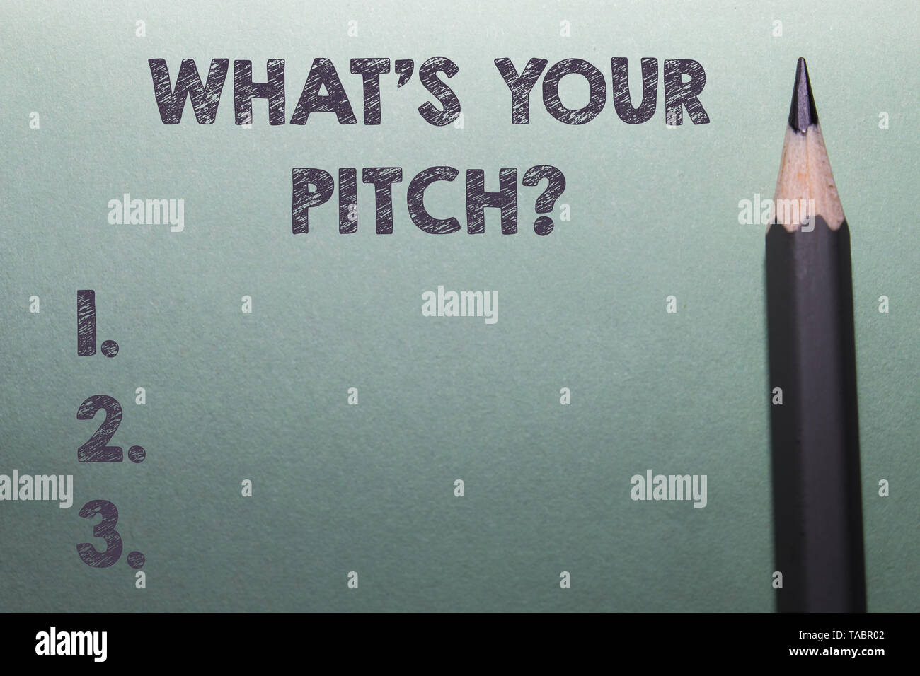 Writing note showing What S Is Your Pitch question. Business concept ...