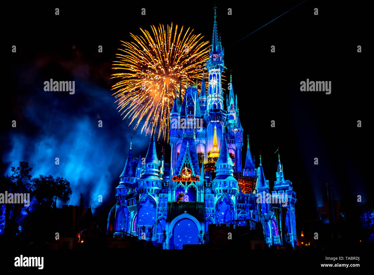 Cinderella Castle Fireworks Wallpaper