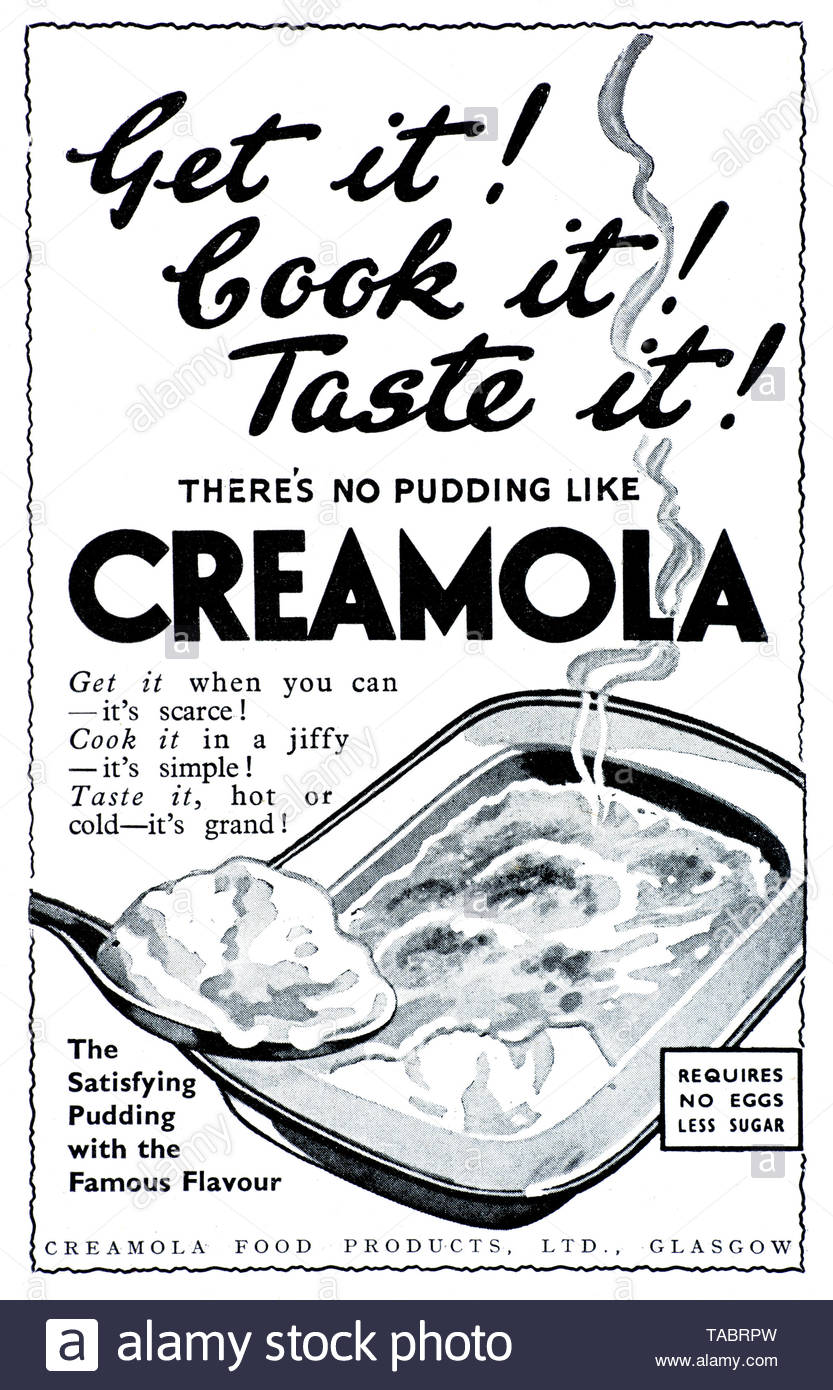 Creamola Products High Resolution Stock Photography and Images - Alamy