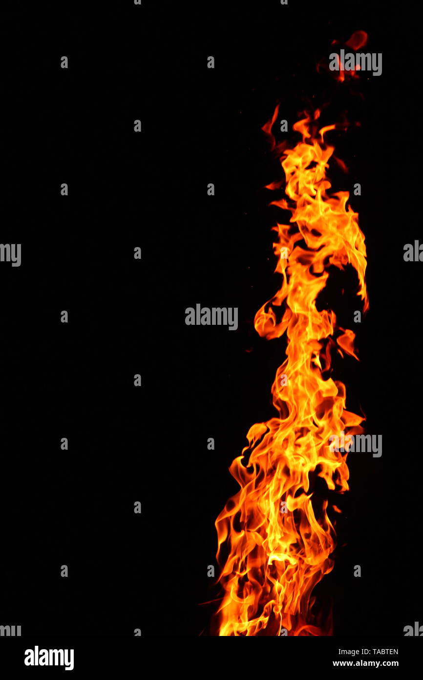 Fire burn burned flame flames hi-res stock photography and images - Alamy