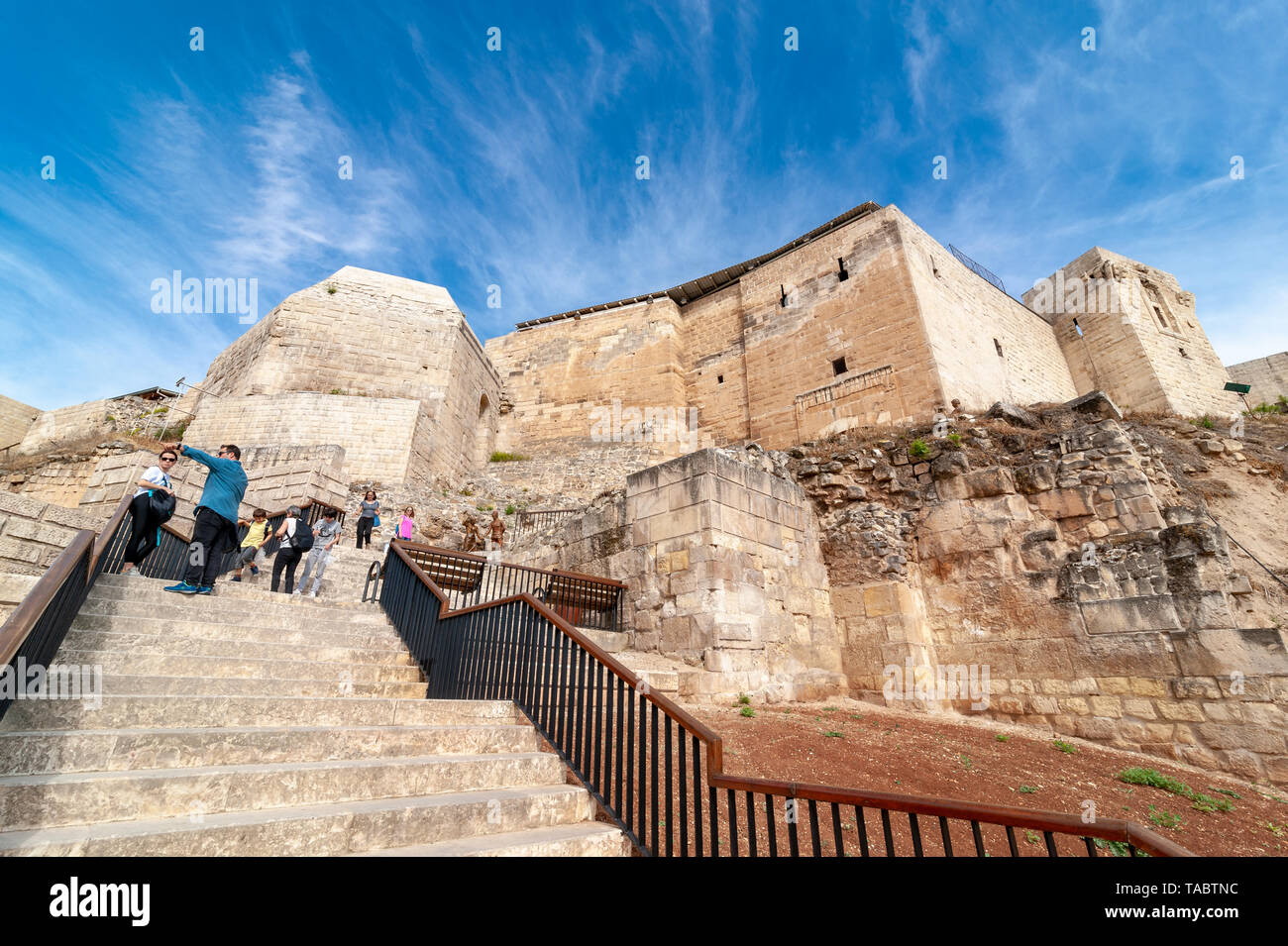 Gaziantep castle calling "hantab, hamtab" is also a war museum. As a ...