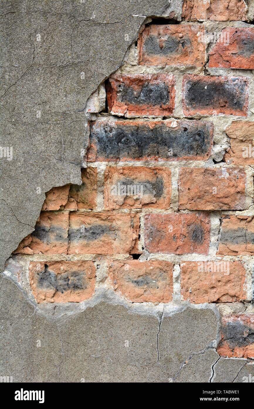 rundown facade of a house Stock Photo - Alamy