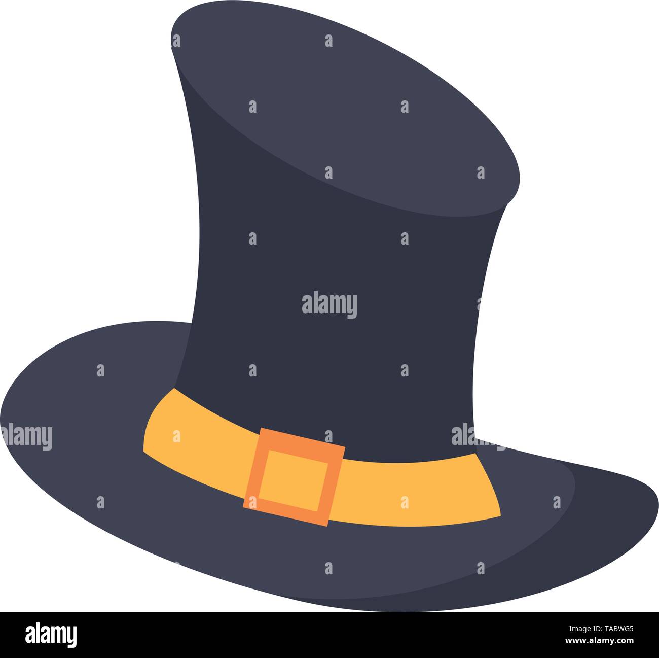 Magician hat cartoon isolated symbol vector illustration Stock Vector ...