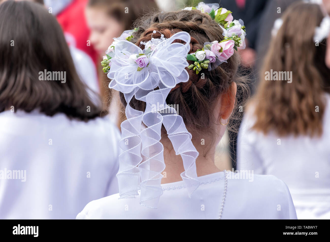 Boy Girl First Communion High Resolution Stock Photography and Images ...