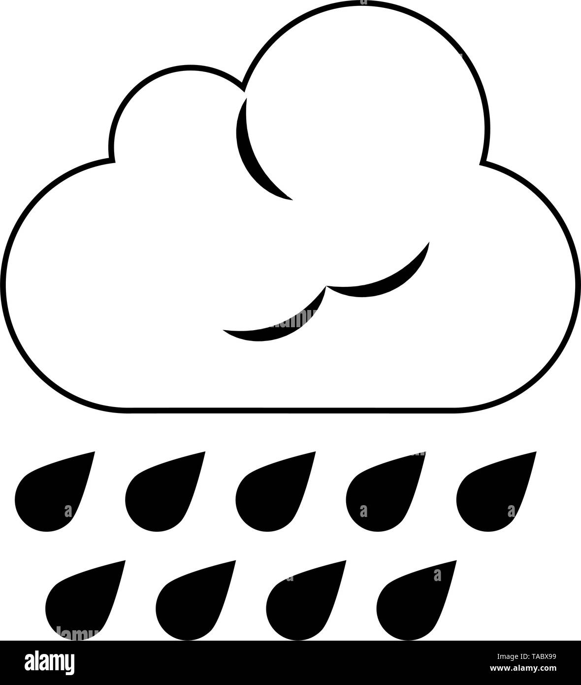 Weather Clip Art Black And White