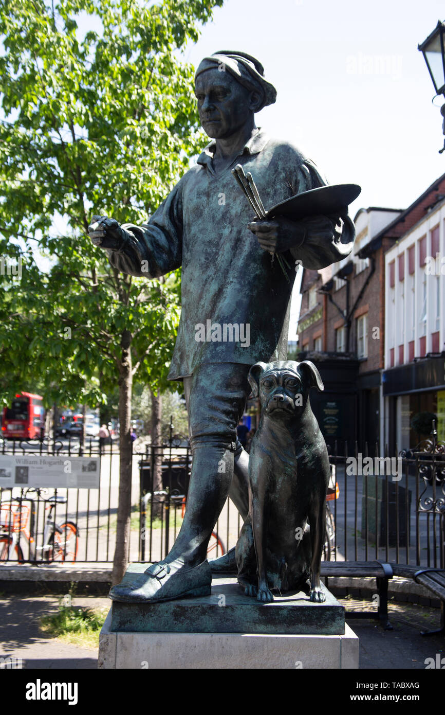 Hogarth dog hi-res stock photography and images - Alamy