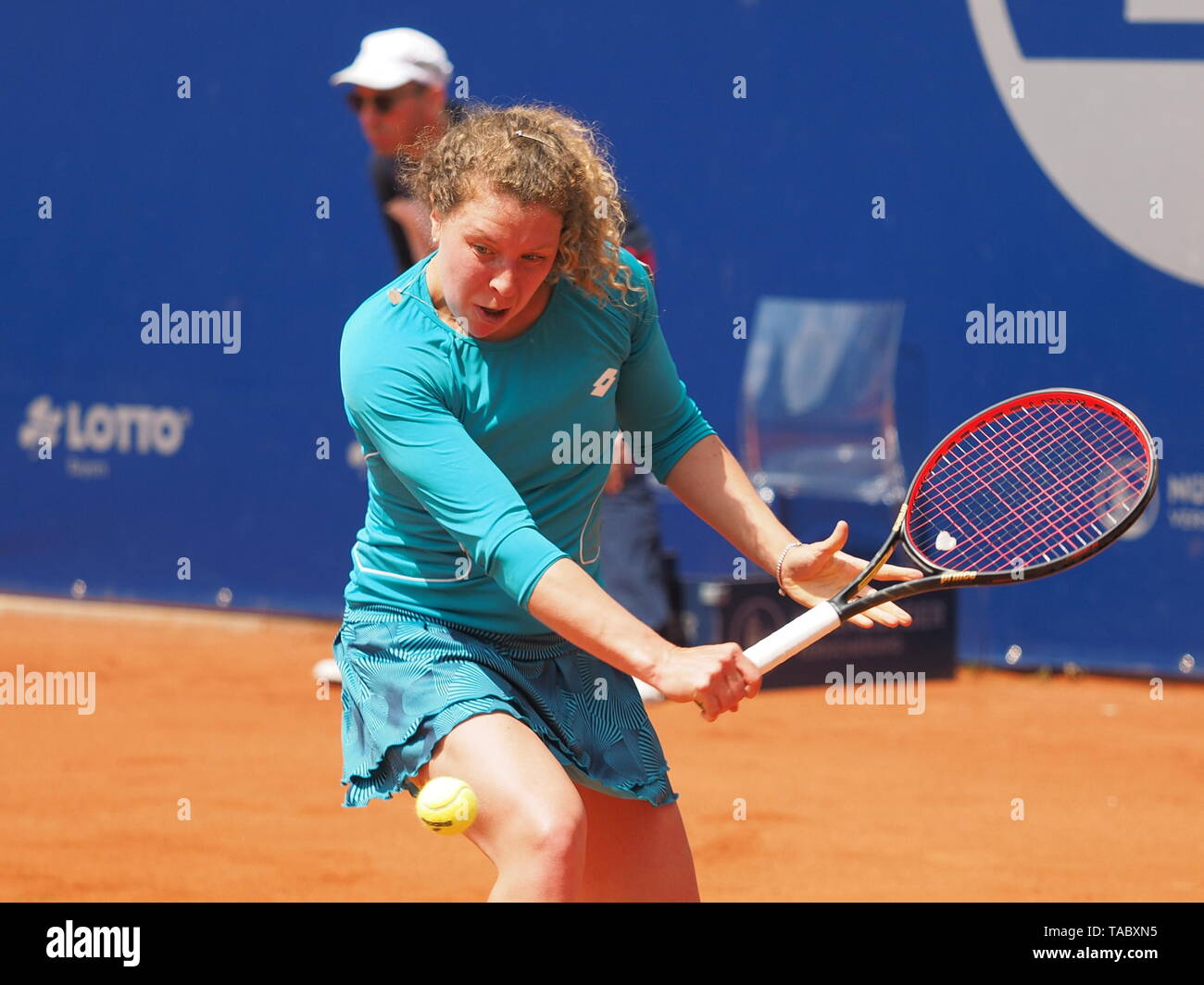 Nuremberg, Germany - May 23, 2019: German tennis player Anna-Lean ...