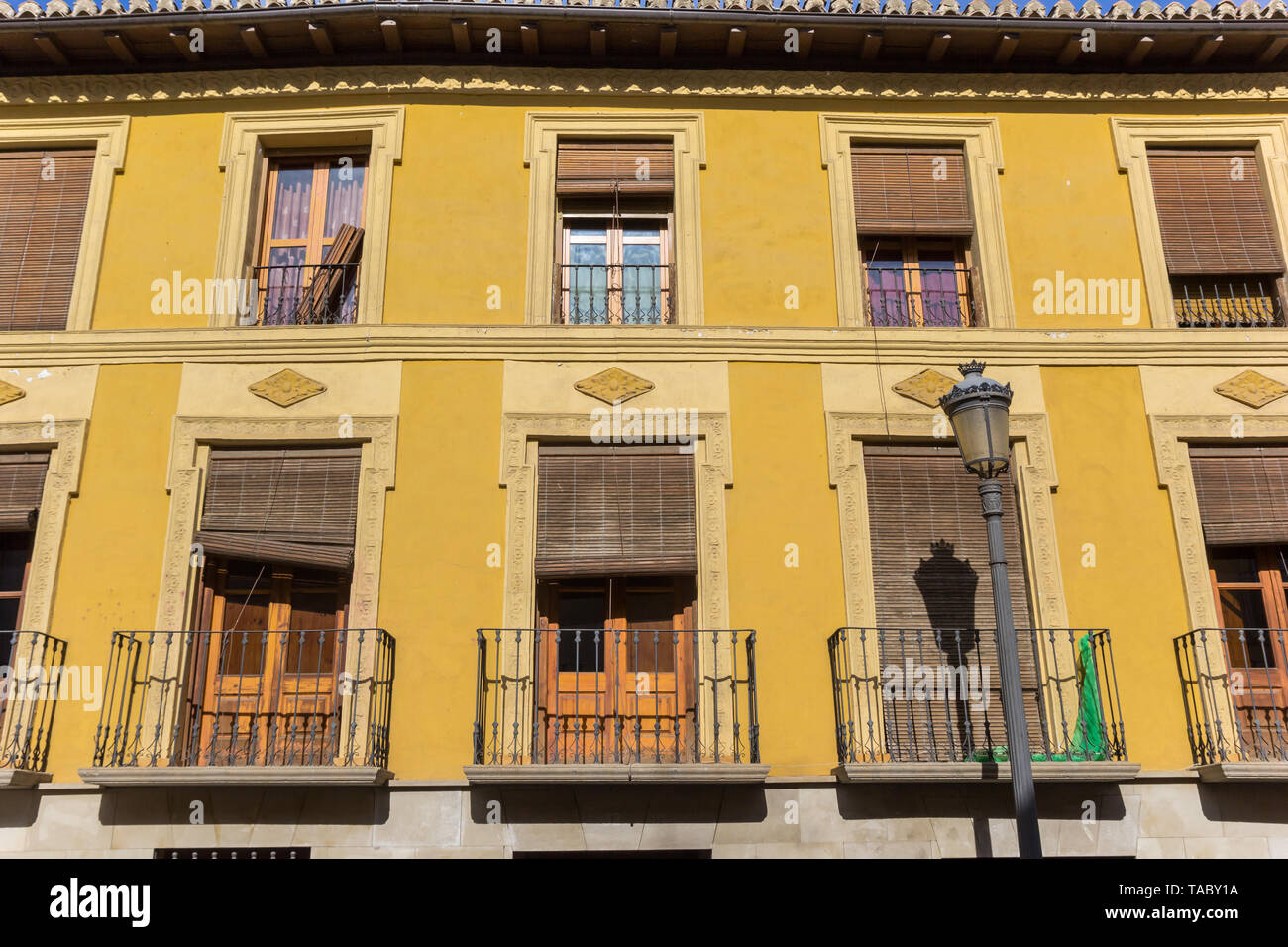 Spanish architecture windows and balconies hi-res stock photography and ...
