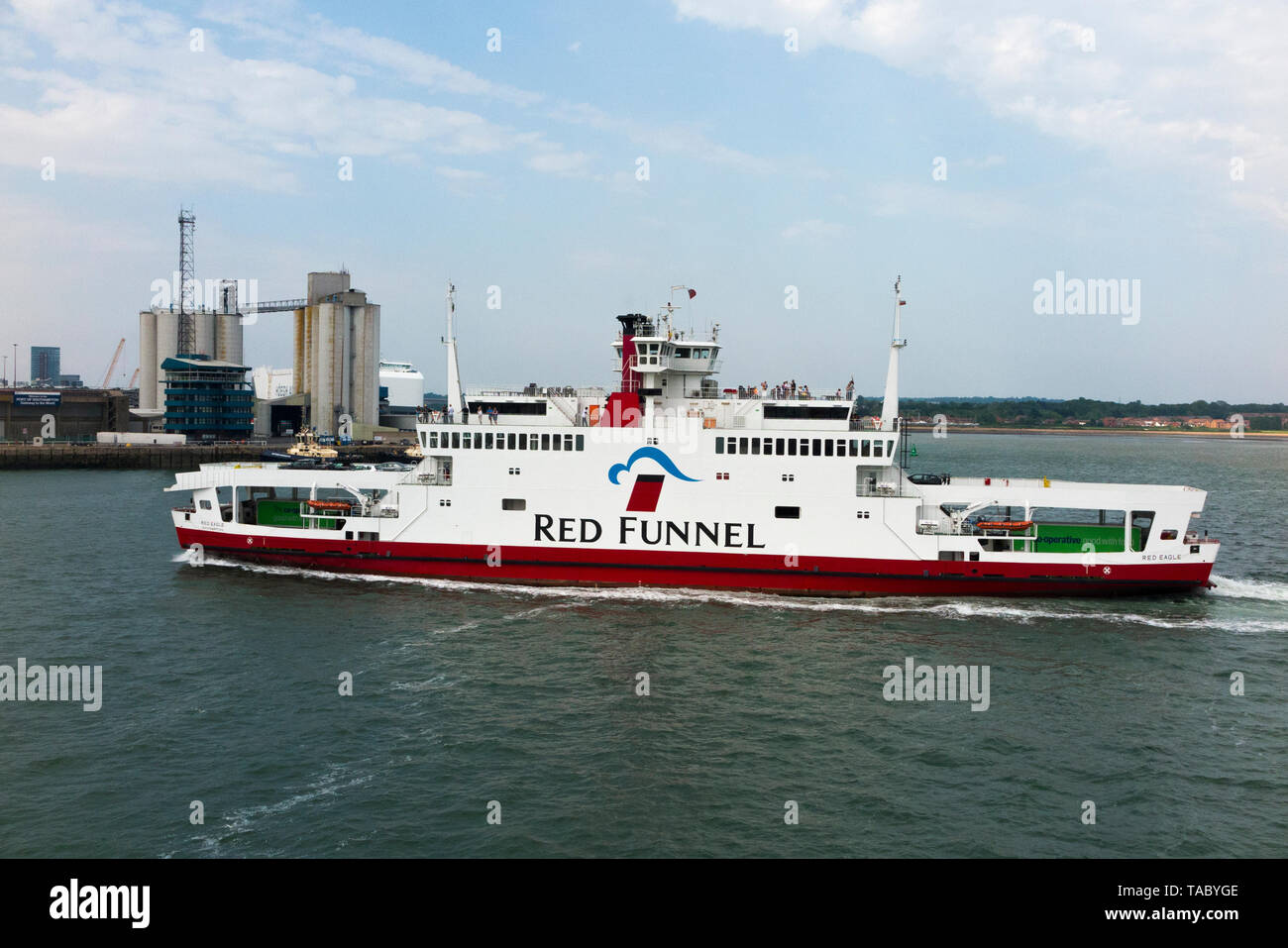 Red Funnel Ship High Resolution Stock Photography and Images - Alamy