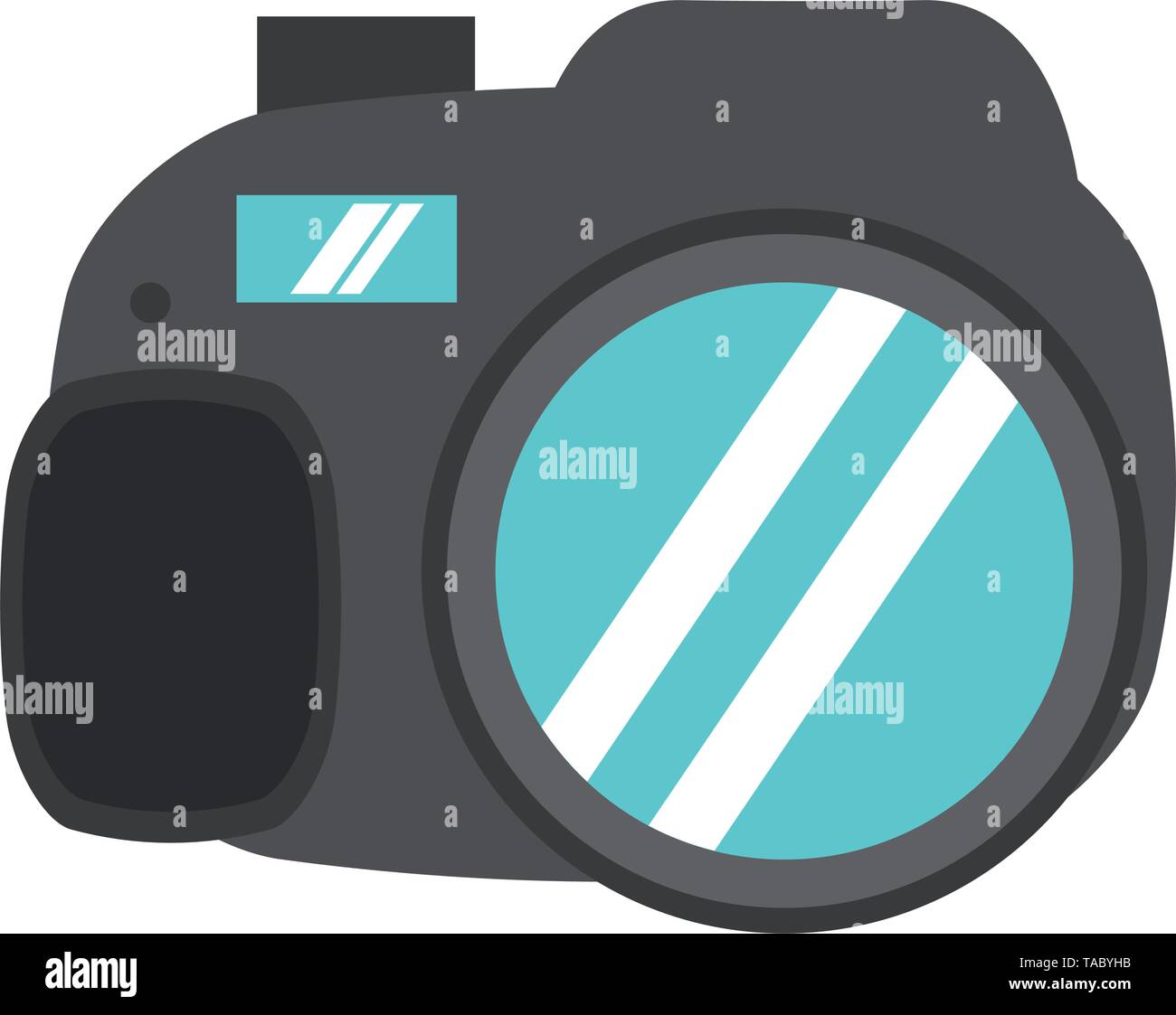 Photographic camera symbol isolated vector illustration Stock Vector ...