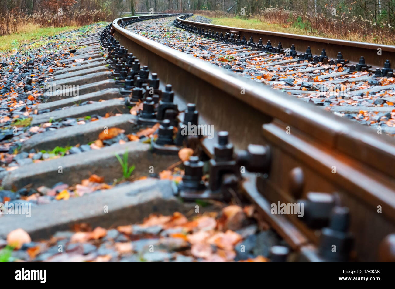 Railway train paths hi-res stock photography and images - Alamy