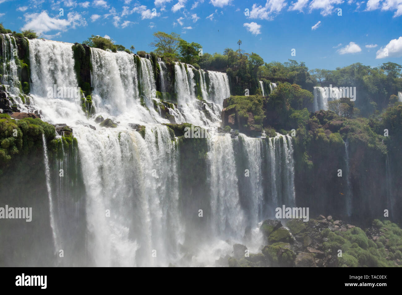 San Andres fall in Iguazu National Park, Argentina Stock Photo - Alamy
