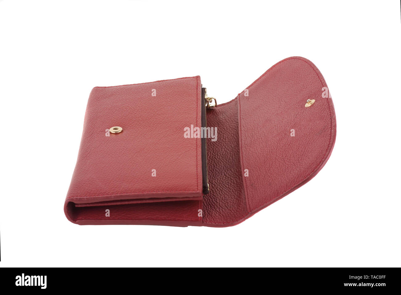 Red wallet open money hi-res stock photography and images - Alamy